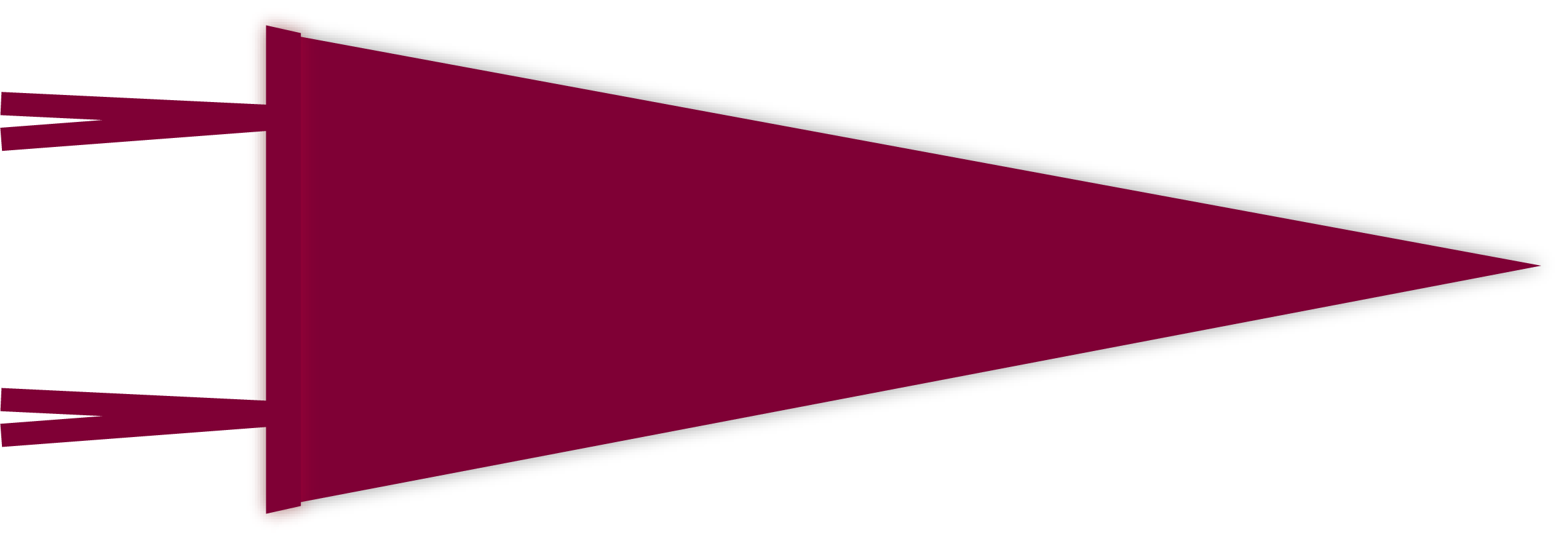 Maroon Blank Pennant Flag – Libertypennants