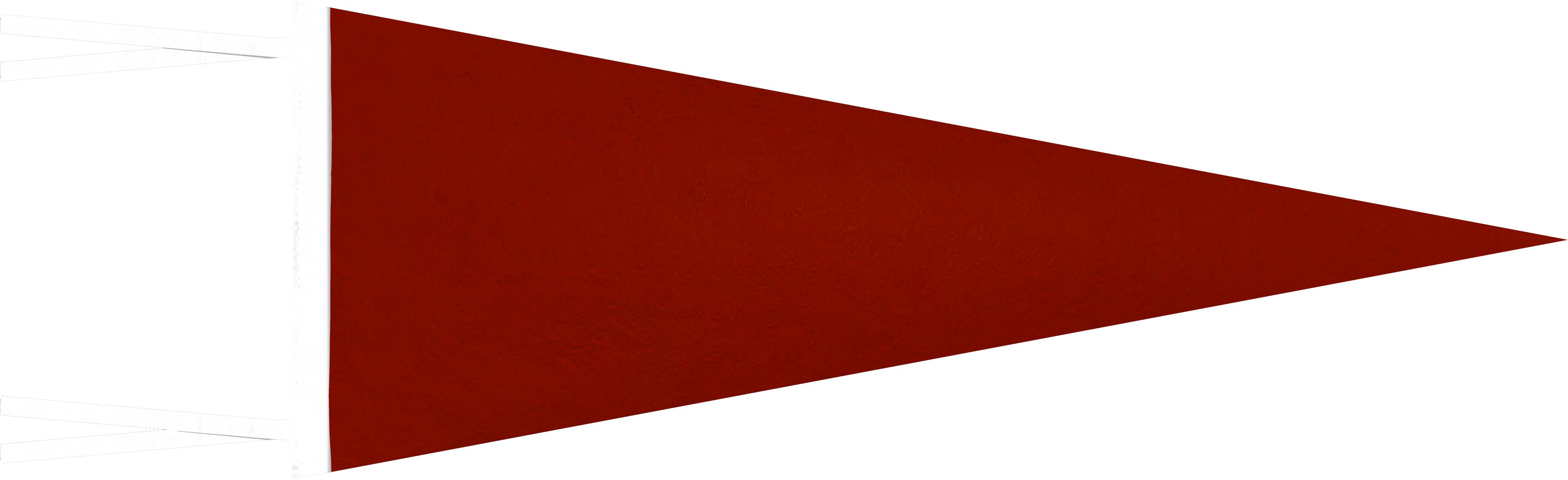 Maroon / White Blank Pennant Flag – Libertypennants